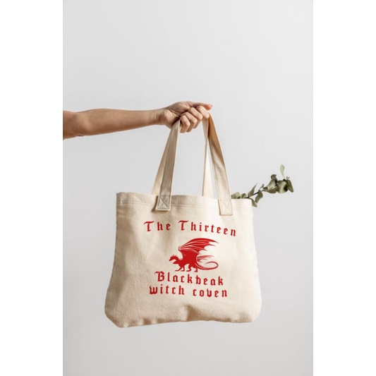 Ecobag Trono de vidro Blackbeak Witch Coven | Shopee Brasil