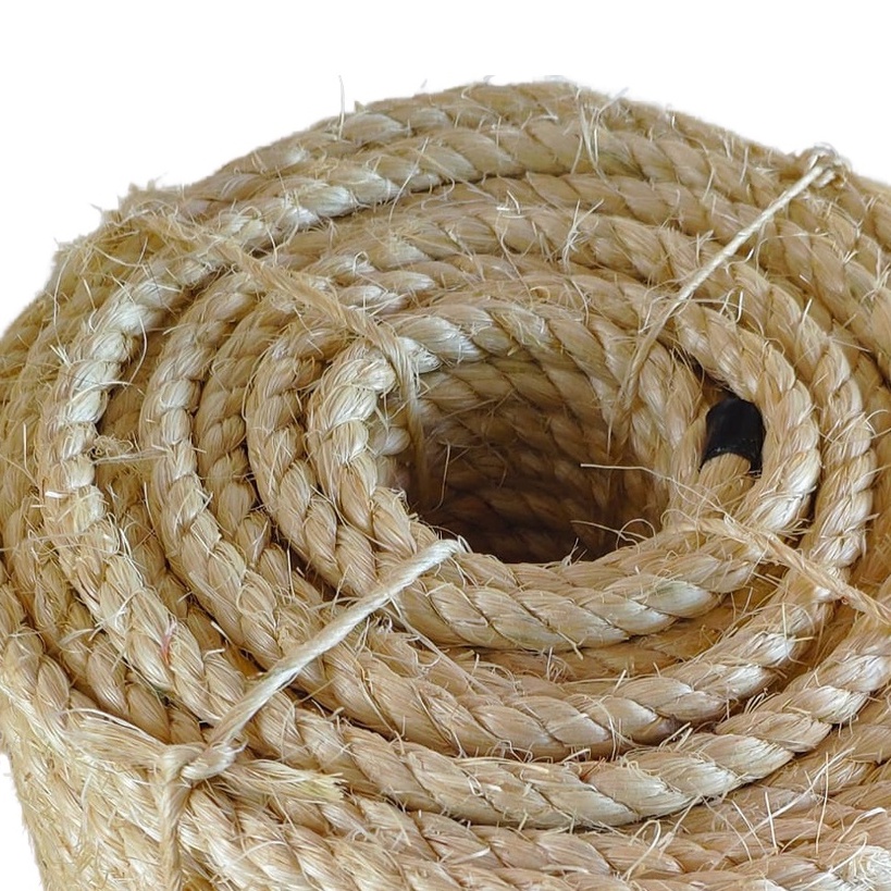 Corda de Sisal 8mm com 20 metros | Shopee Brasil