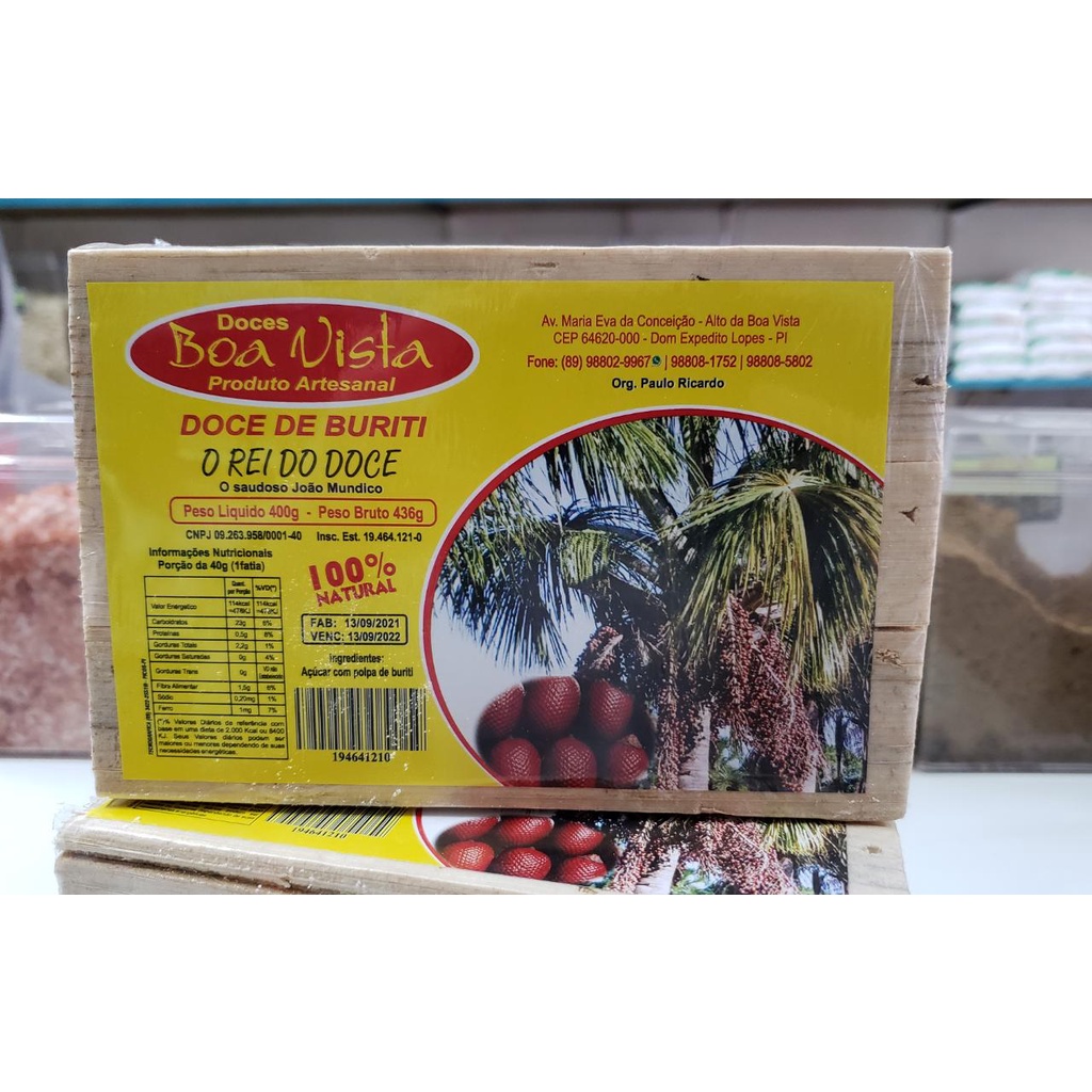 Doce de Buriti (Variedade) | Shopee Brasil