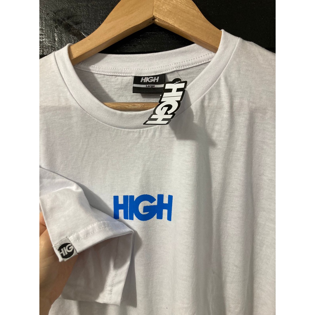 Camiseta H. Logo Box Azul | Shopee Brasil