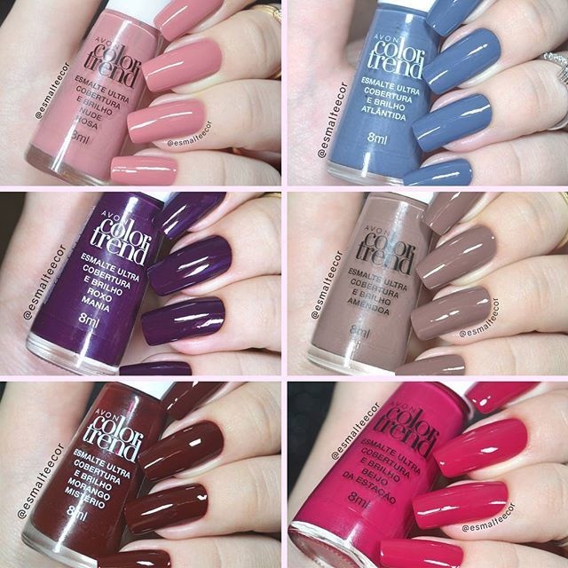 Esmalte Avon Color Trend Escolha O Seu Shopee Brasil