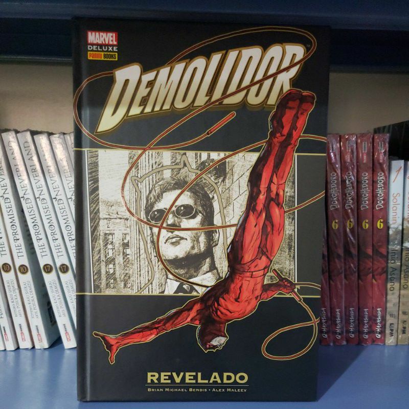 HQ Coleção Marvel Deluxe Demolidor (Fase Bendis) | Shopee Brasil
