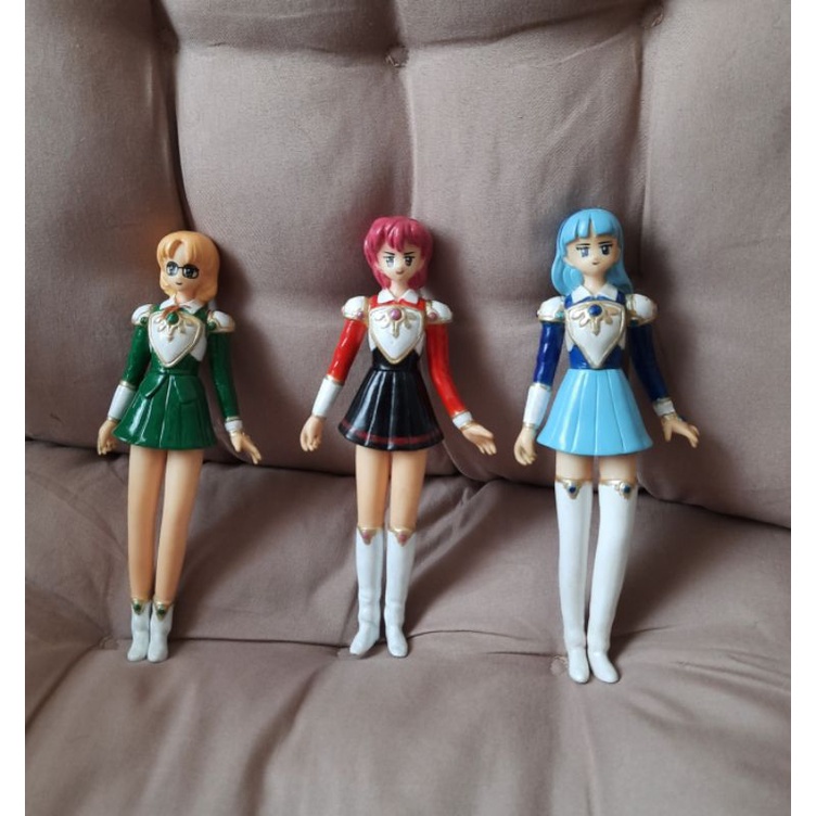 Bonecas Action Figure Guerreiras Mágicas de Rayearth Lucy Marine Anne ...