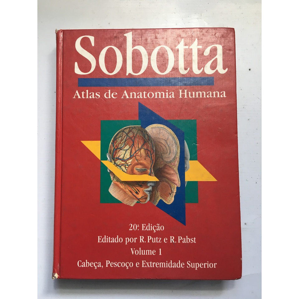 Livro Sobotta Atlas de Anatomia Humana 20 Vol 1 I011 | Shopee Brasil