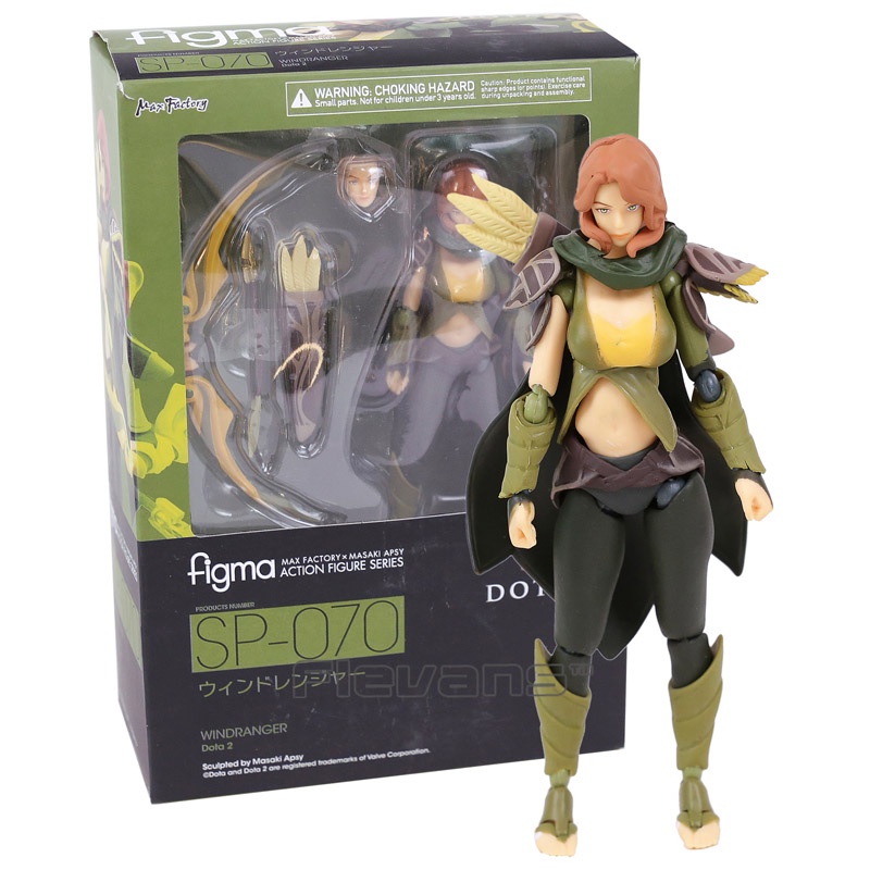 Figma SP-070 DOTA 2 Coleção De Figuras De Ação Do Windranger | Shopee ...