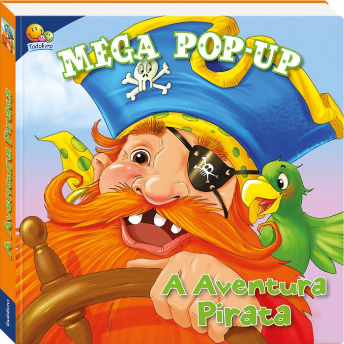 Livro Mega Pop-Up- A Aventura Pirata ( Todolivro ) | Shopee Brasil