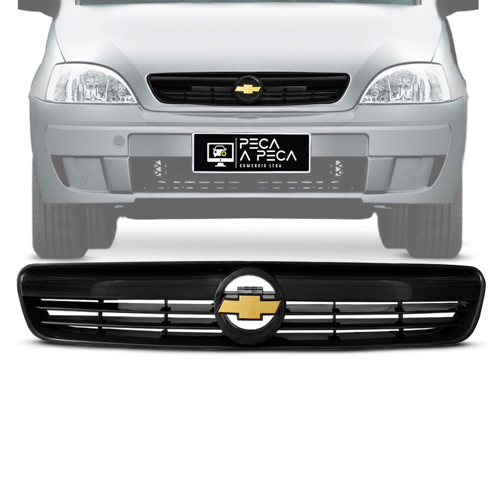Grade Dianteira Frente Superior Chevrolet Corsa Hatch / Sedan / Montana ...