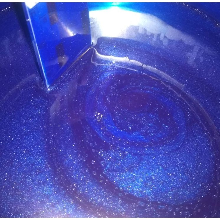 TINTA AUTOMOTIVA BASE POLIÉSTER COR AZUL CARIBE com 450ml DUXONE ...