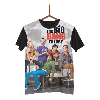 Camisa Camiseta The Big Bang Theory Serie Sheldon Jv0049 | Shopee Brasil