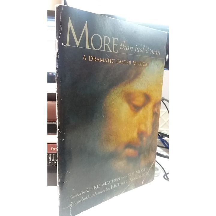 LIVRO MORE THAN JUST A MAN - COM CD - CHRIS MACHEN E KIM MESSER ...