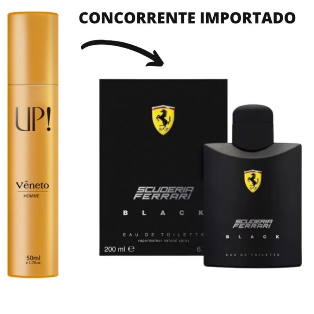 Perfume Up! Essência Masculino Importado (Ferrari Black) | Shopee Brasil