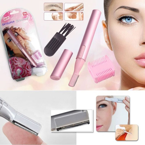 Aparador Depilador Pelos Nariz Sobrancelhas Orelhas Caneta ROSA | Shopee Brasil