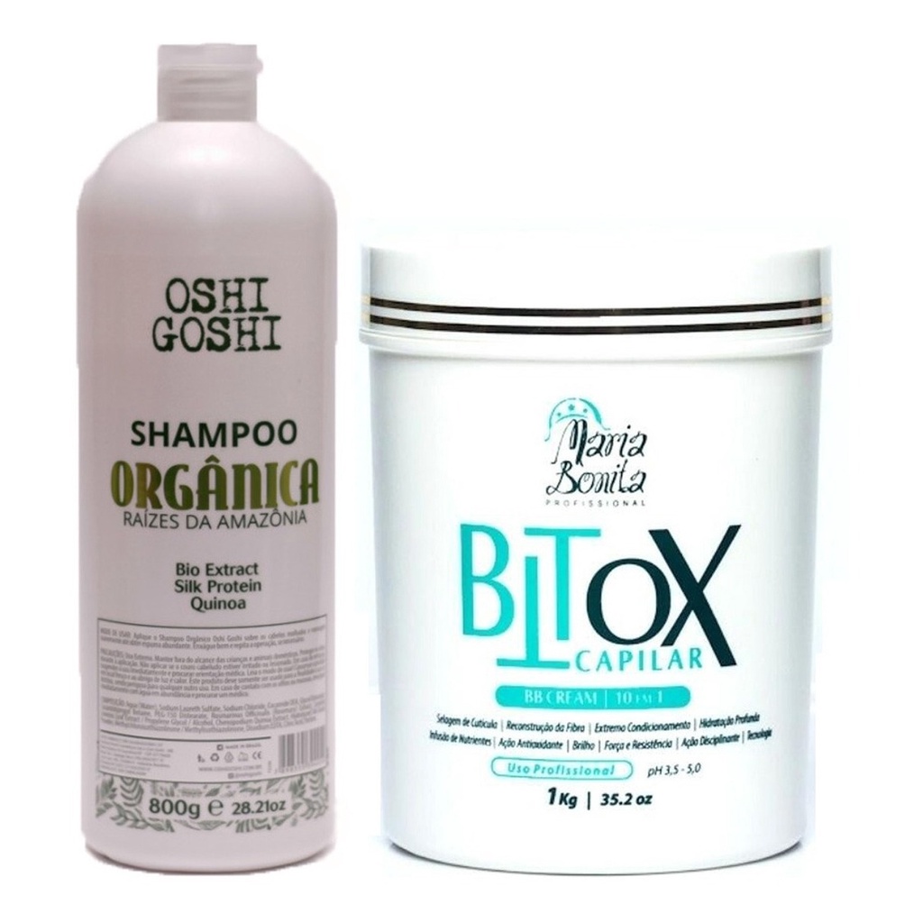 Kit Botox Capilar Maria Bonita | Shopee Brasil