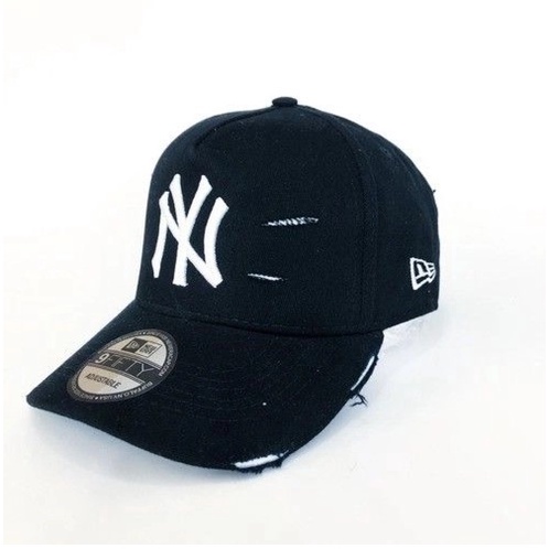 Boné NY New Era Rasgado Varias Cores | Shopee Brasil
