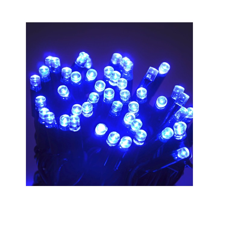Pisca Pisca Azul 100 Lampadas Led 8 Fuções | Shopee Brasil