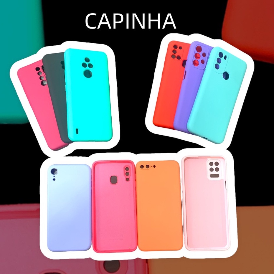 Capa Capinha de Veludo Dentro p/ iPhone 6 / 6S | Shopee Brasil