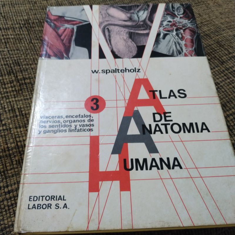 Livro Atlas de Anatomia Humana , vol 3 Werner Spalteholz - 5 F | Shopee ...