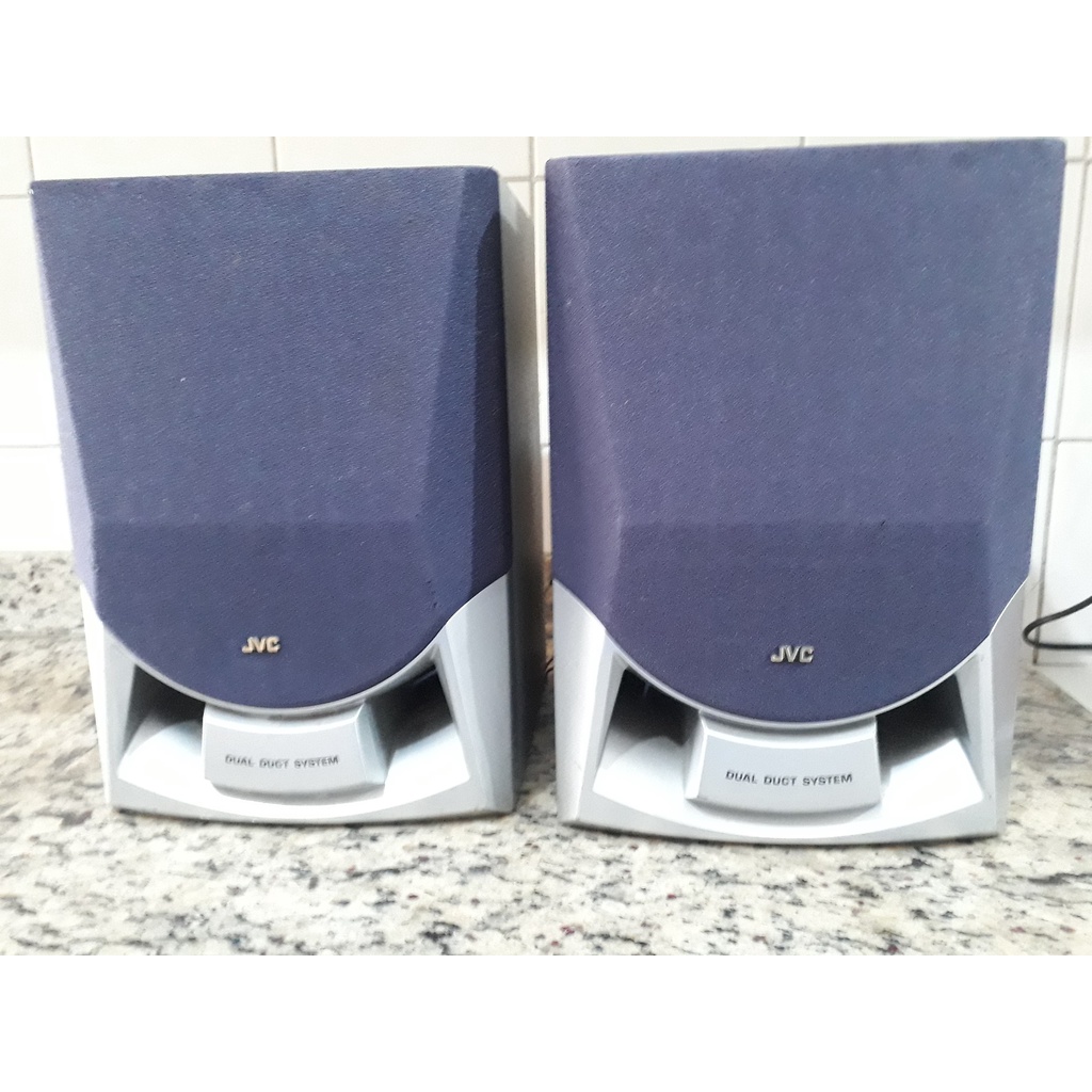 CAIXAS ACÚSTICAS JVC SP MXJ10 POTÊNCIA 60 WATTS IMPEDÂNCIA 6 OHMS ...