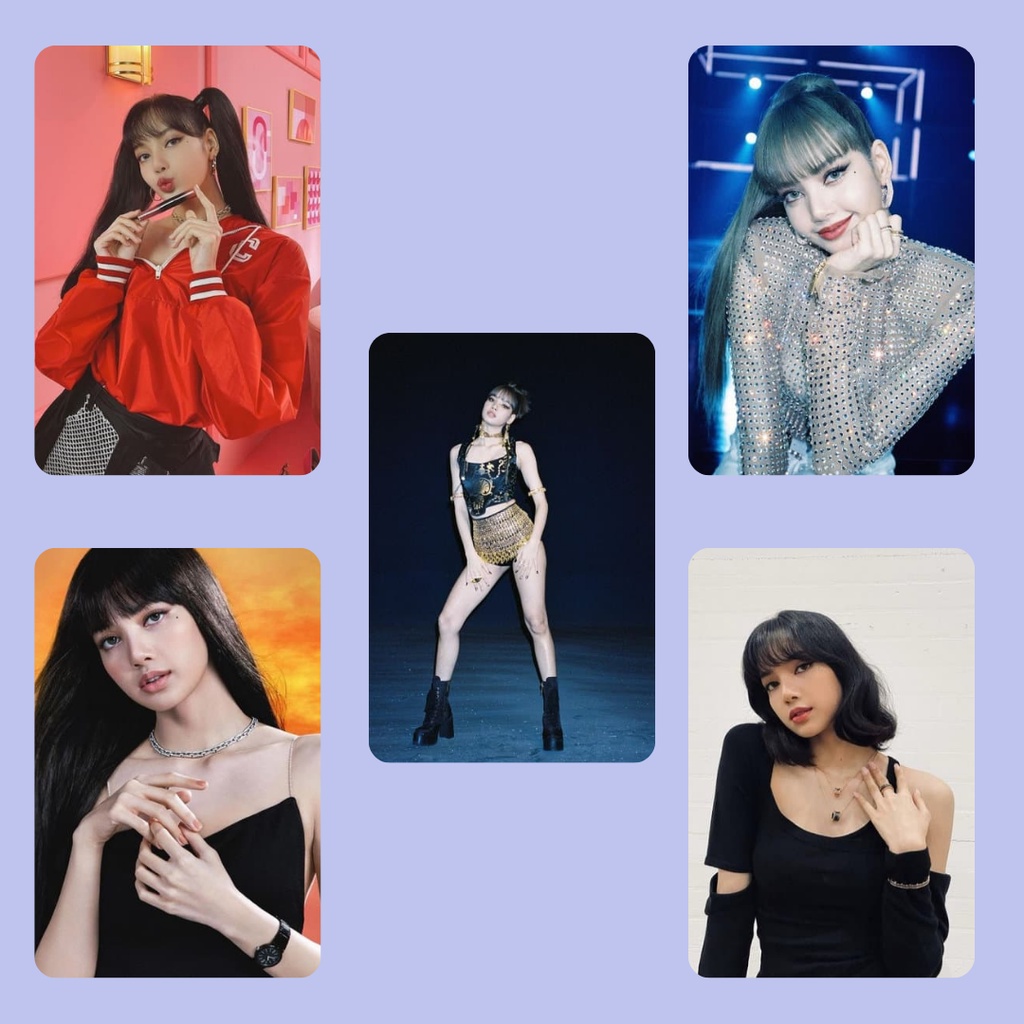 Blackpink Lisa Photocard K-pop kpop Fanmade | Shopee Brasil