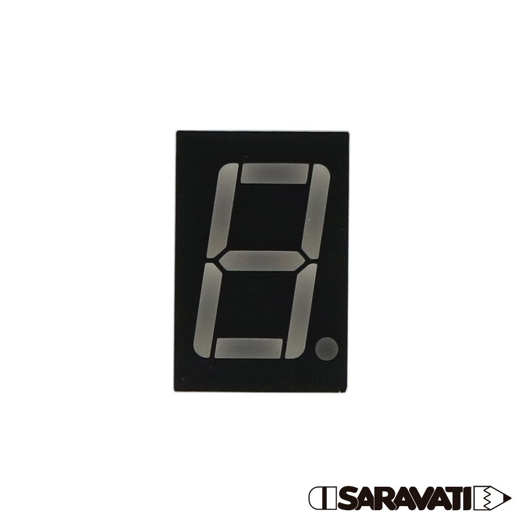 Display 7 Segmentos Anodo Comum Hs 5161bs Vermelho Shopee Brasil 