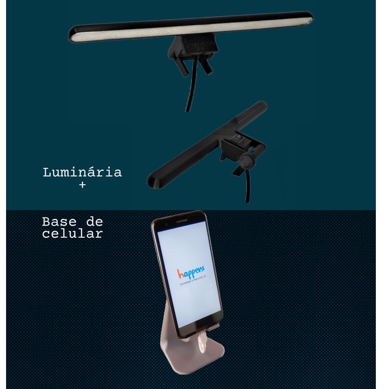 Luminaria Barra Luz Usb Led Monitor Computador | Shopee Brasil