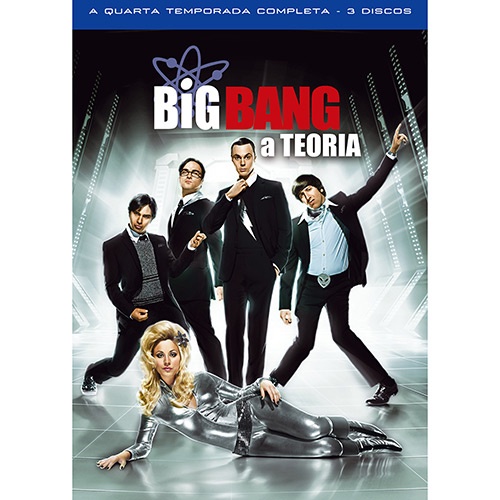 Dvd Big Bang A Teoria A Quarta Temporada Completa 3 Discos L | Shopee ...