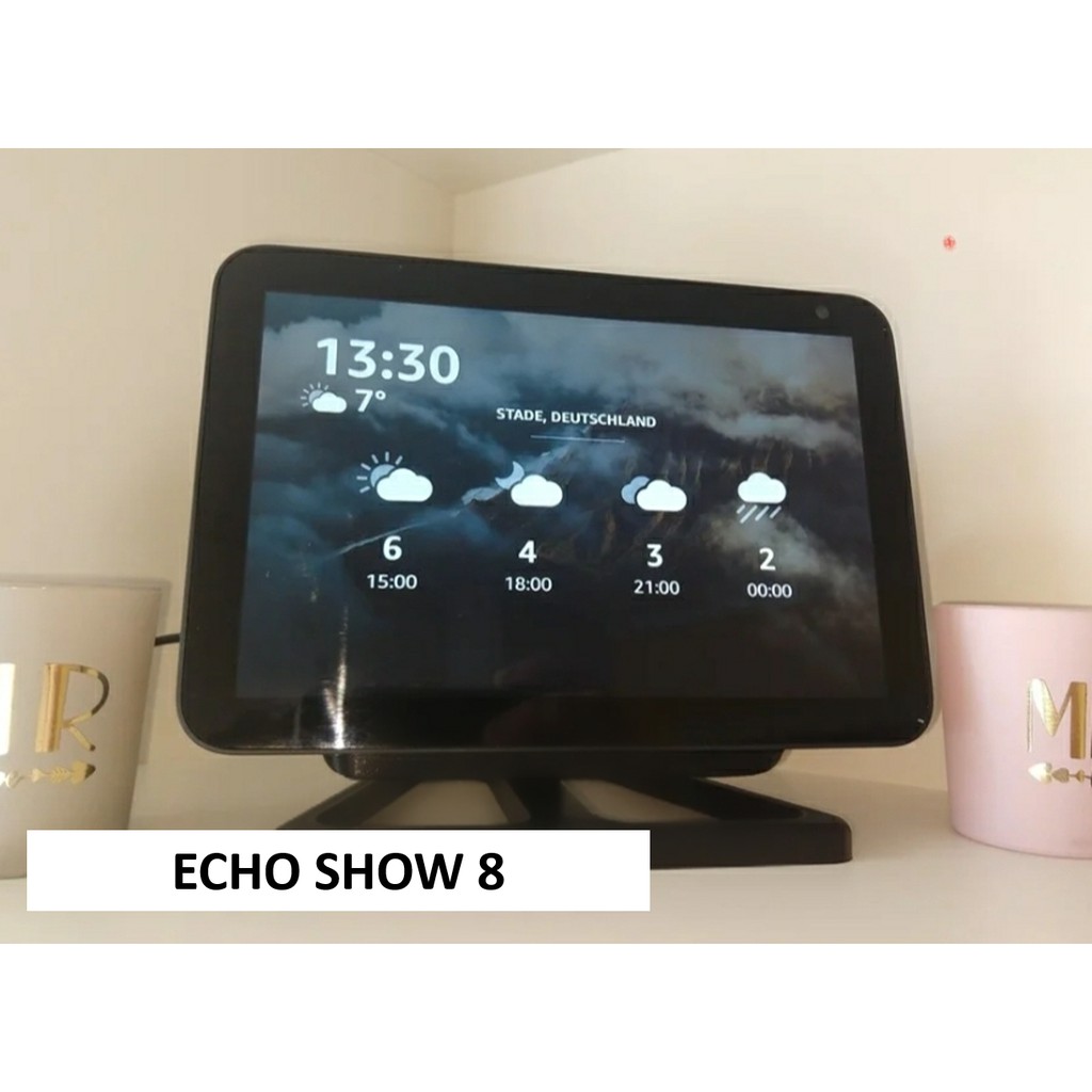 Suporte Alexa Echo Show 8 Base articulável - Presente, decoração ...