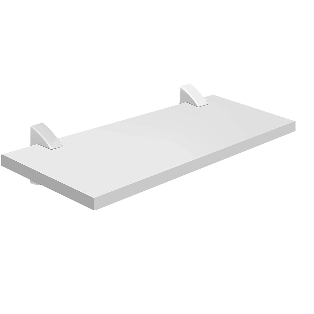 Prateleira Concept ou Me Leve com Suporte Visível 40x20cm ou 40x25cm Preta Branca ou Concreto ...