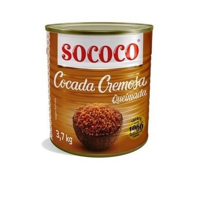 Cocada Queimada Sococo 3,7k Cremosa Recheio Sobremesa Festa | Shopee Brasil