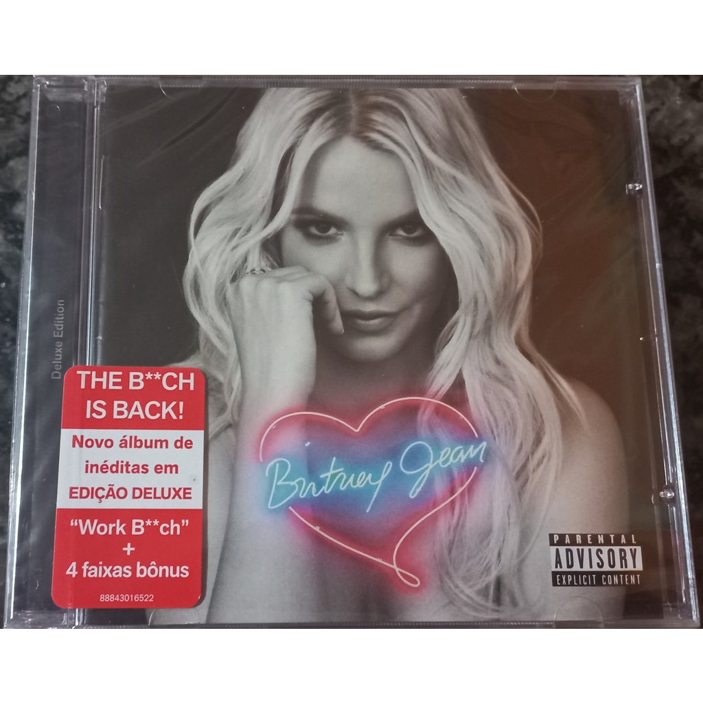 Cd Britney Spears - Britney Jean - Deluxe - Lacrado | Shopee Brasil