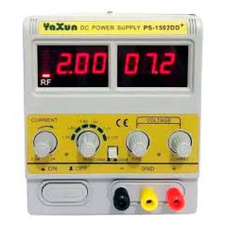 Fonte Bancada Assimétrica Digital Yaxun 1502dd+ Com Beep 15v 2a - 220v | Shopee Brasil