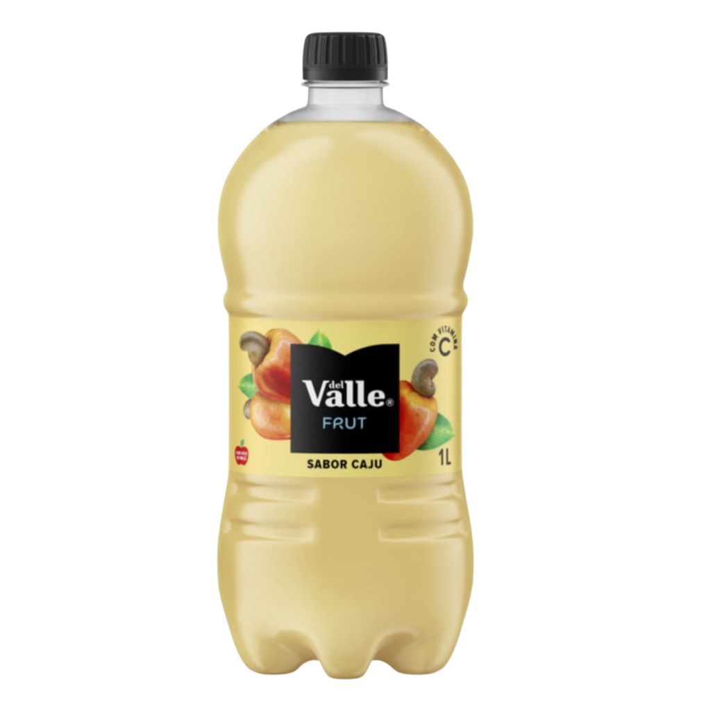 Suco Del Valle Frut Sabor Caju 1L Bebida Natural Adoçada Integral ...