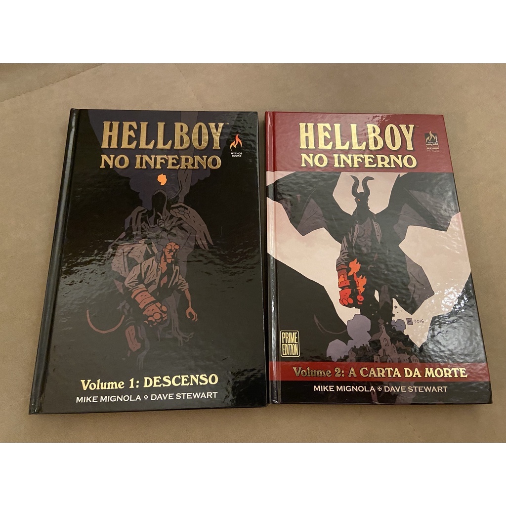 Coleção Hellboy no Inferno Completa (2 volumes) | Shopee Brasil