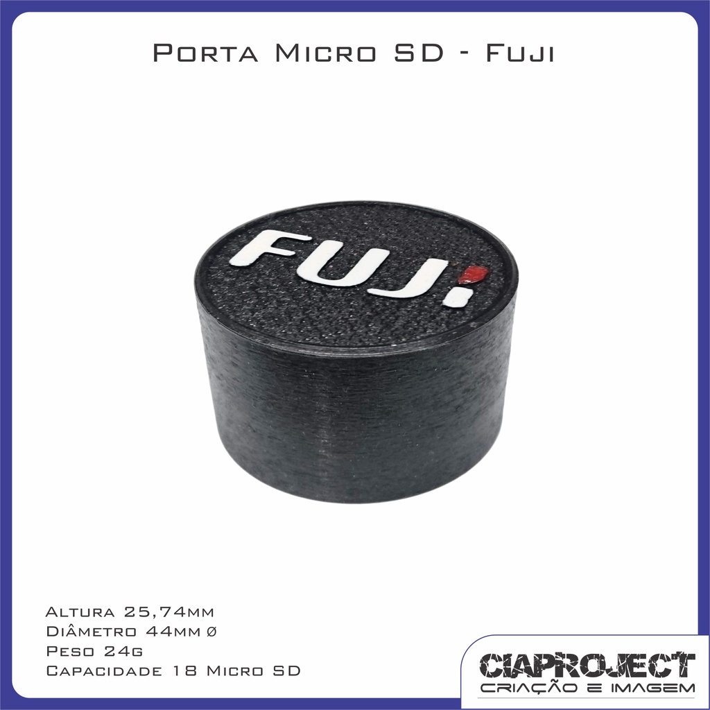 Porta Micro Sd Para 18 Unidades (case, Fuji, Fotografia) | Shopee Brasil