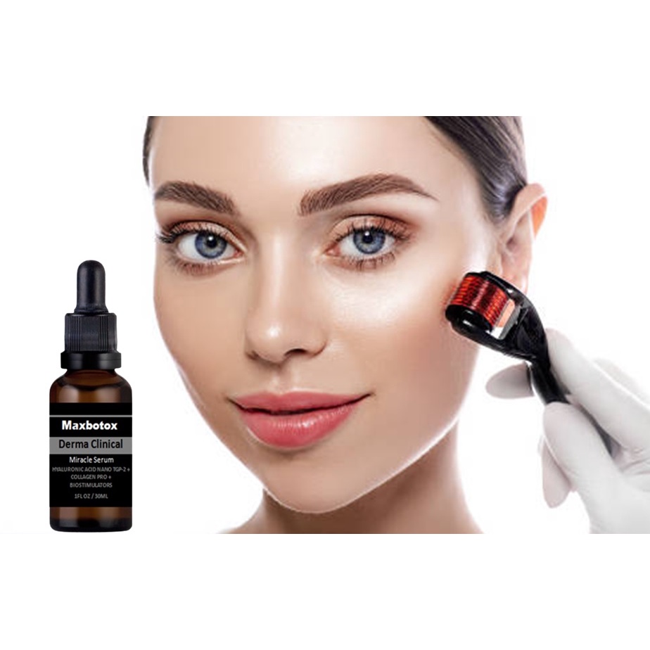 Serum Facial Anti idade Max Botox Derma Clinical 30ml | Shopee Brasil