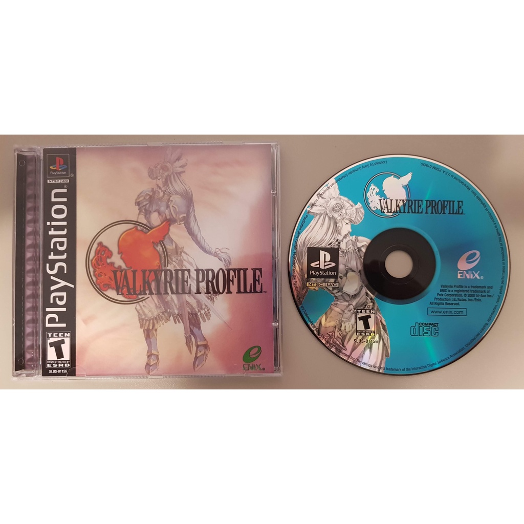 PS1 - Valkyrie Profile - Em português (mídia preta) - Leia a descrição ...