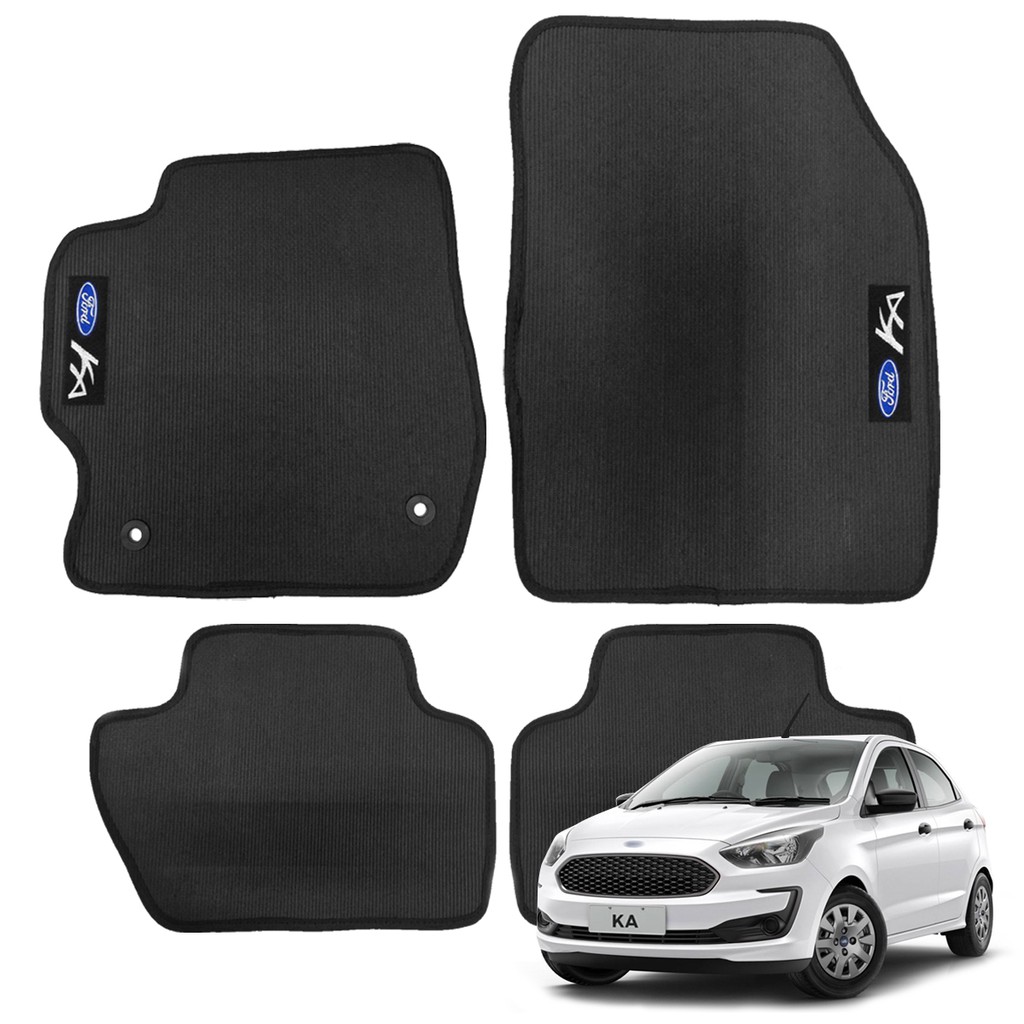 Tapete Borracha PVC Ford Ka 2018 2019 2020 | Shopee Brasil
