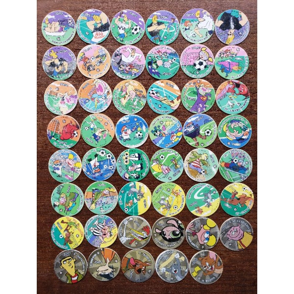 Tazos elma chips copa toon cartoon network | Shopee Brasil