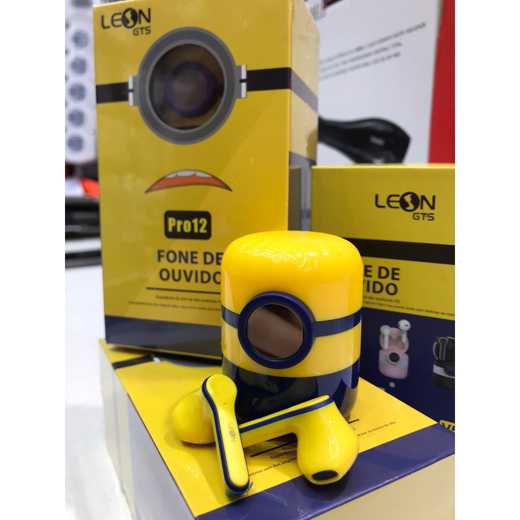 Pro 12 Fone De Ouvido Sem Fio Com Bluetooth 5.0 TWS Minions True ...
