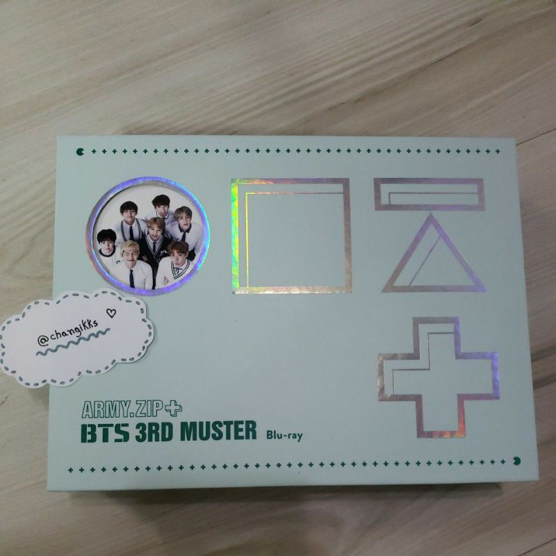 BTS Army Zip + 3rd Muster Blu-Ray ver. | Shopee Brasil