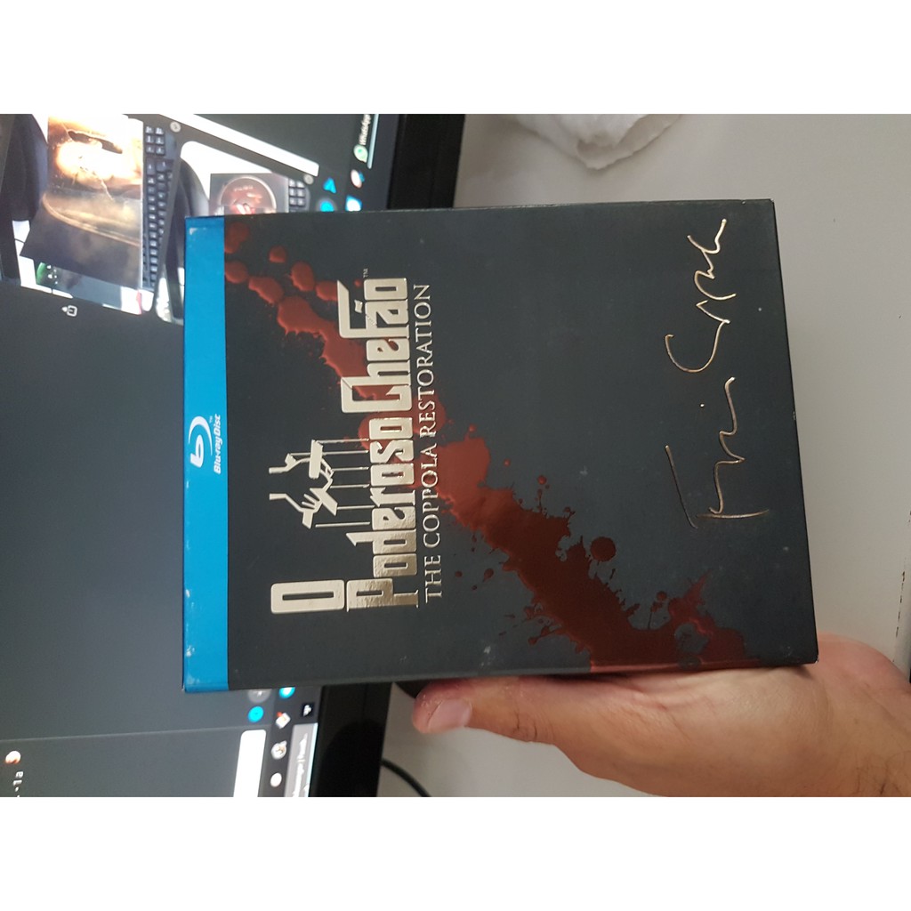 Box Blu-ray Trilogia O Poderoso Chefão The Coppola Restoration | Shopee ...