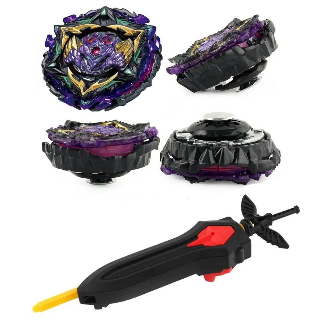 Beyblade Burst Superking B175 Lucife The End +lançador lr universal ...