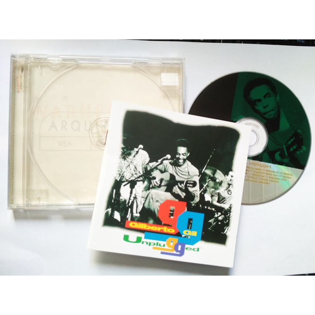 Cd - Gilberto Gil - Unplugged (serie Arquivos Warner) | Shopee Brasil