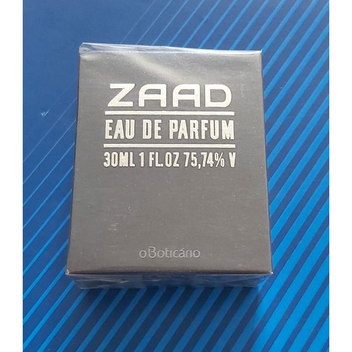 Miniatura Zaad Tradicional 30ml by o Boticário (Novo/Lacrado/Original ...