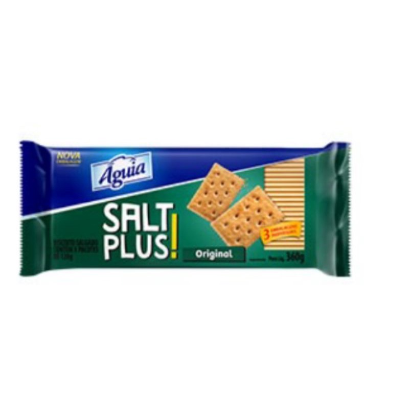 Biscoito Original Salt Plus 360g | Shopee Brasil