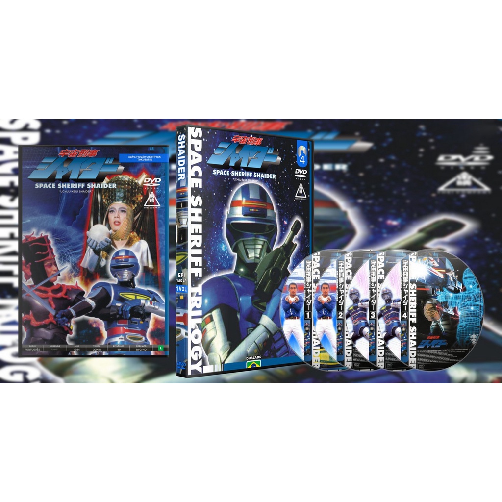 Dvd Shaider Série Completa Dublado Edição De Colecionador | Shopee Brasil