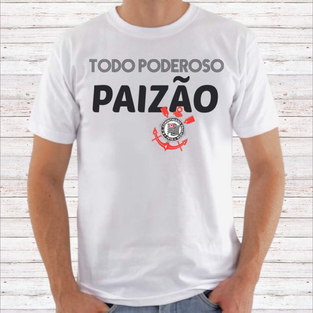 Kit Dia dos Pais camiseta e body pai e filho time de futebol ...