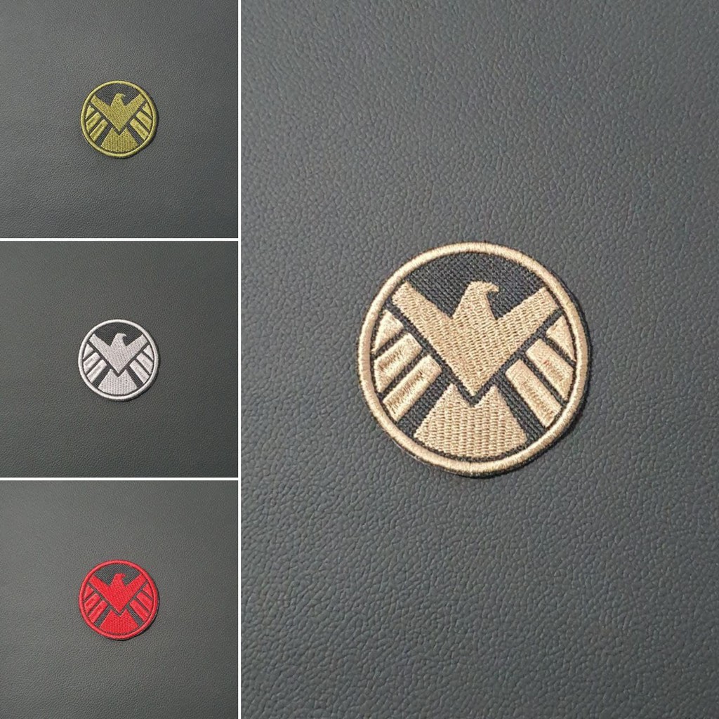 SHIELD Emblema - Patch Aplique Bordado | Shopee Brasil