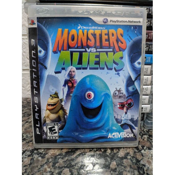 Jogo PS3 - Monsters vs Aliens | Shopee Brasil
