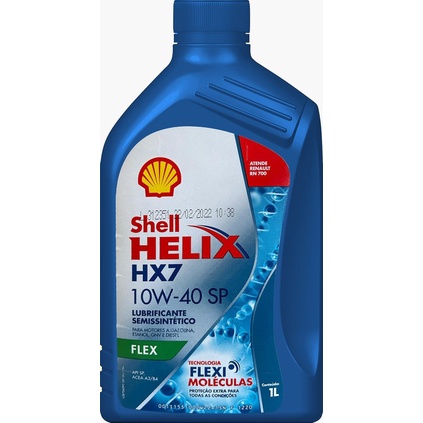 Shell 10w40 Hx7 Helix Semissintético | Shopee Brasil